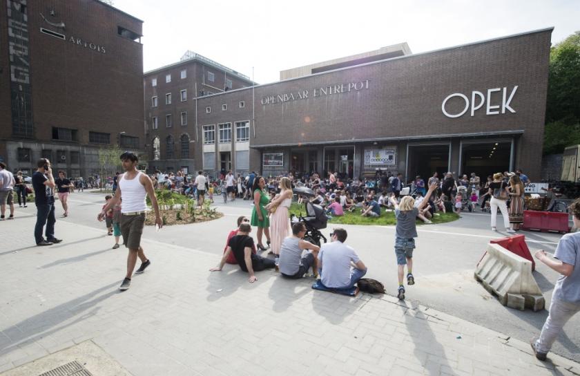 Oude en nieuwe gebouwen in de Vaartkom | Stad Leuven